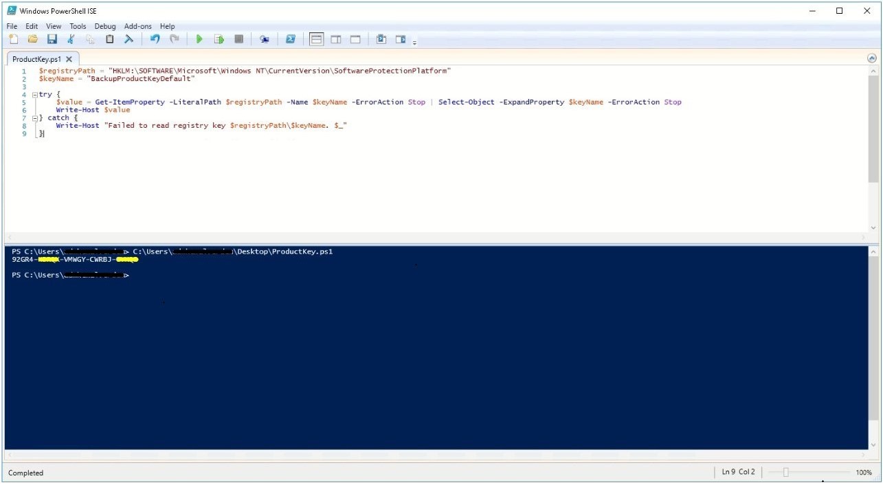 PowerShell Script ile Exchange Server Product Key Bilgisi Sorgulama