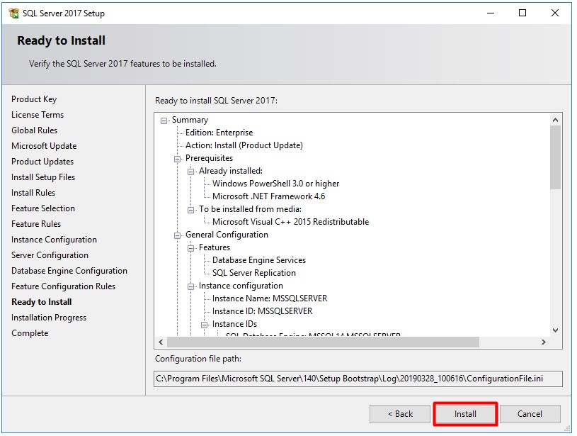 SQL Server 2017'de Kurulum Adımları ve Yapılandırma